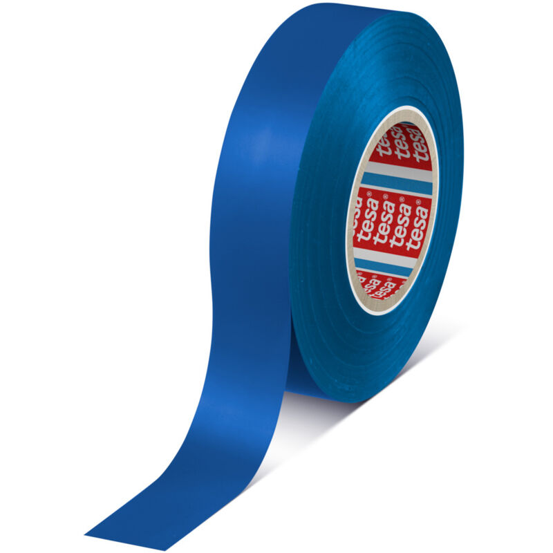 Ruban d'isolation électrique Tesa TESA en PVC Blanc 33m x 19mm x 0 ...