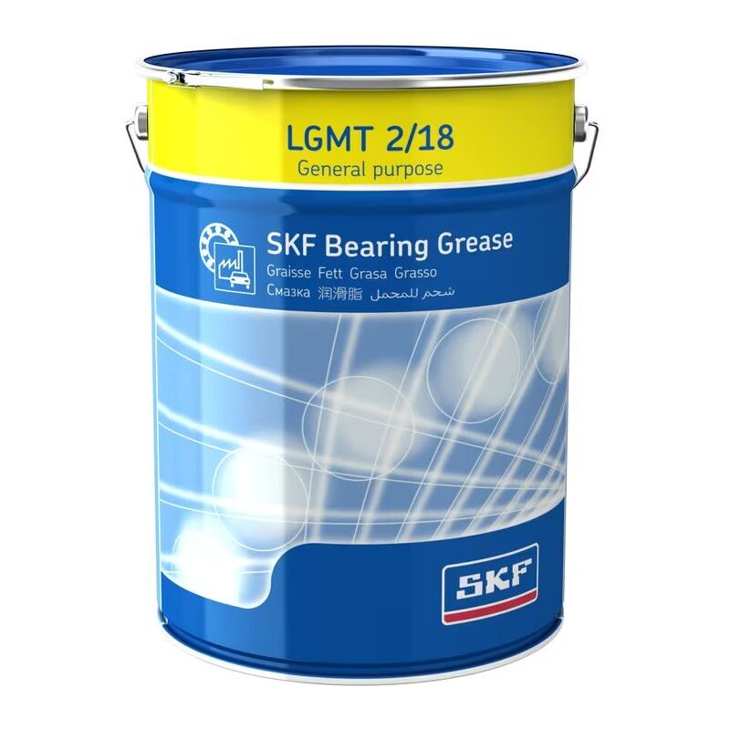 Graisse Savon au lithium complexe SKF LGMT 2, Seau de 18 kg ( Prix pour 1 )