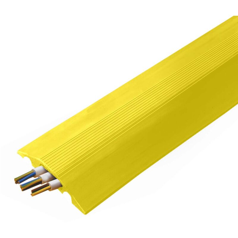 Protège câble RS PRO, Ø interne: 30mm, long. 3m, Caoutchouc Jaune ...