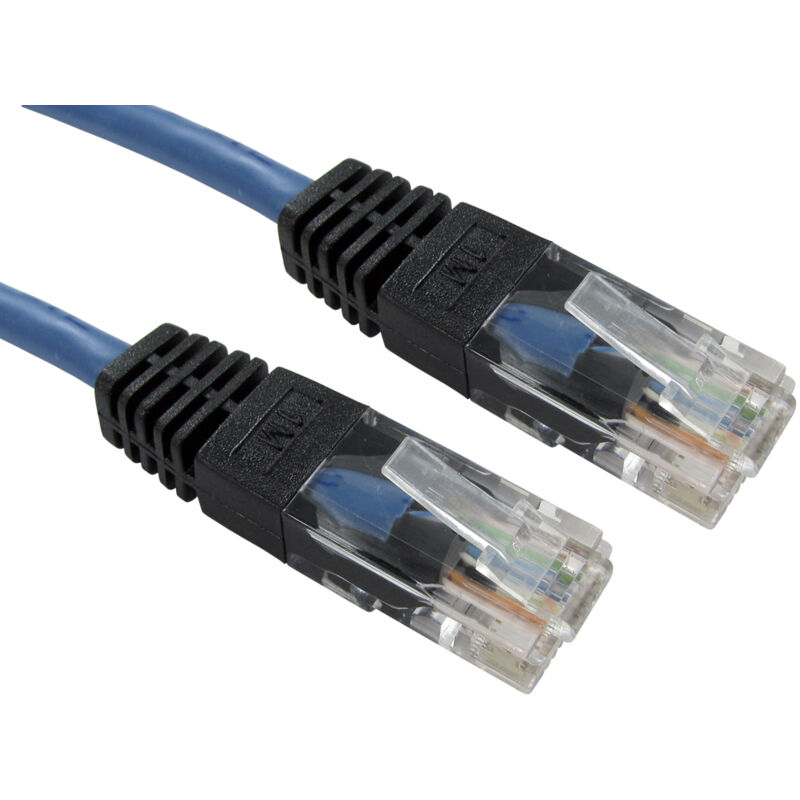 Câble Ethernet catégorie 5e UTP RS PRO, Bleu, 20m PVC Avec connecteur ...