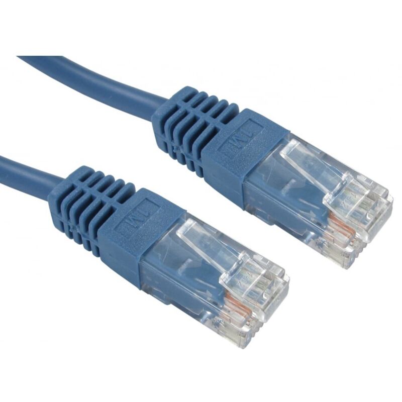 Câble Ethernet catégorie 5e UTP RS PRO, Bleu, 5m PVC Avec connecteur ...