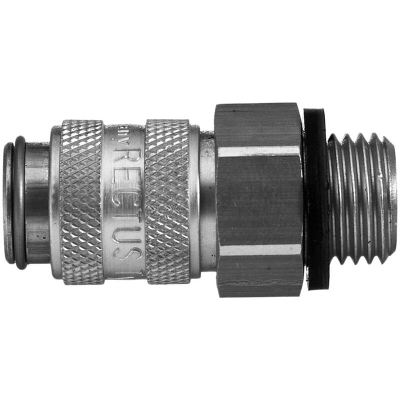 Raccord rapide pneumatique Legris, Filetage femelle vers Femelle 1/4 in ...