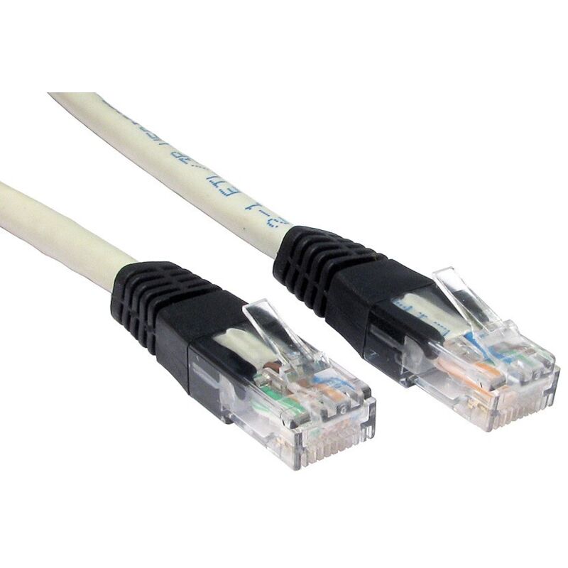 Câble Ethernet catégorie 6 UTP RS PRO, Gris, 3m PVC Avec connecteur ...