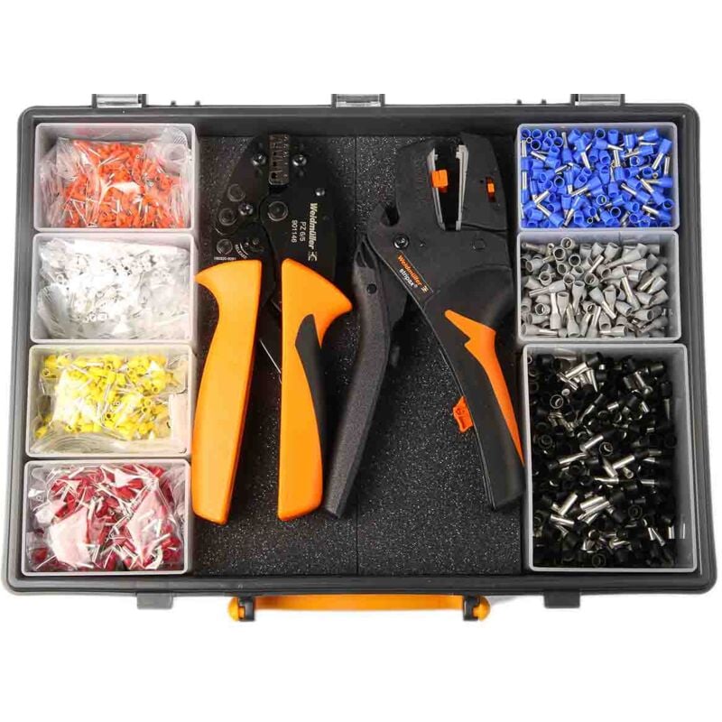 Embouts de câbles Weidmuller, 3 100 pièces avec Férules d'extrémité de ...