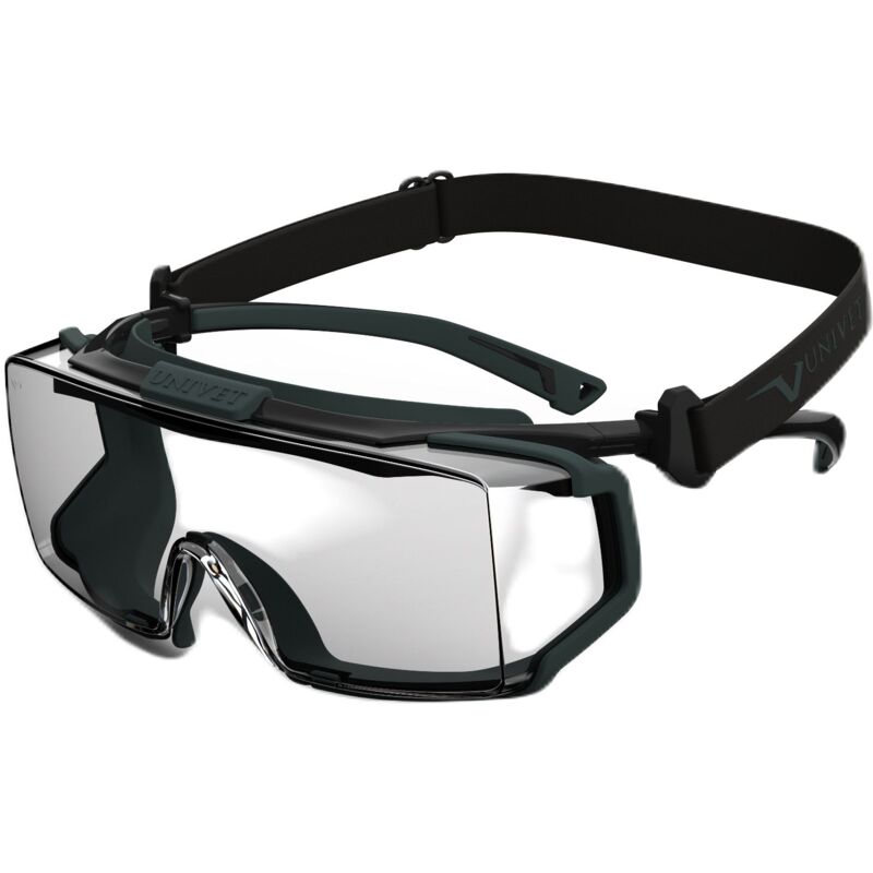 Lunettes de protection Univet 5X2 Advanced Hybrid -, Incolore ...