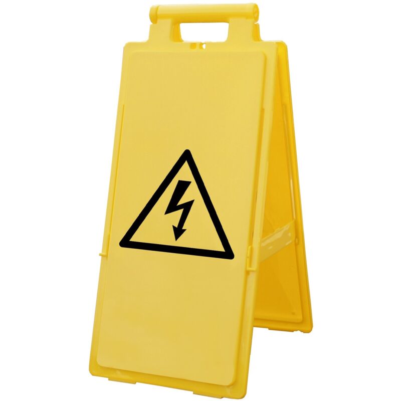 Etiquette danger, avec pictogramme : Danger Electricité ( Prix pour 1 )