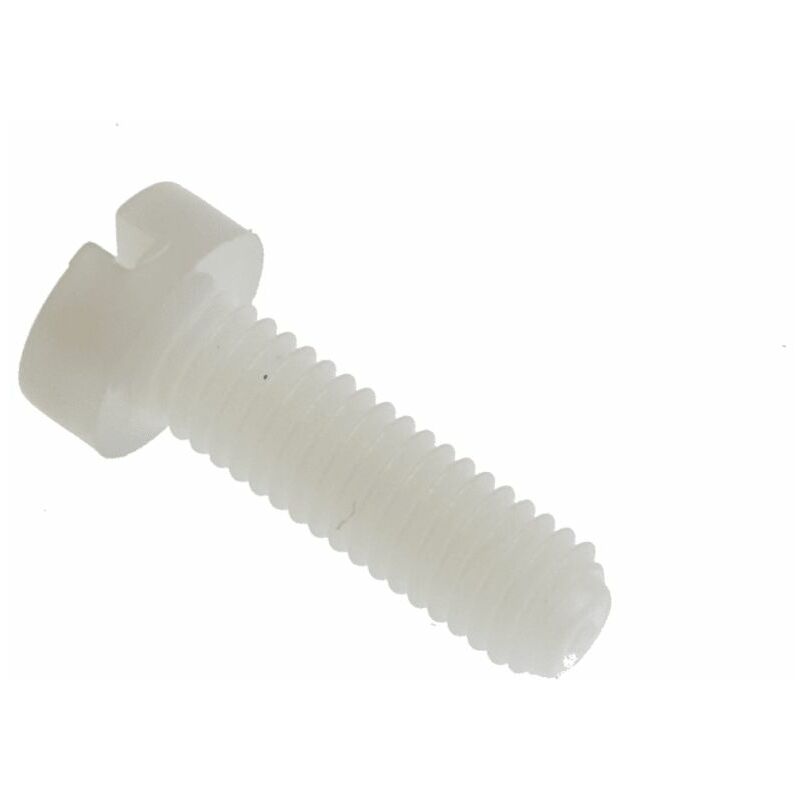 Vis à métaux RS PRO M5 à tête Cylindrique fendue en Nylon, 16mm ( Prix ...
