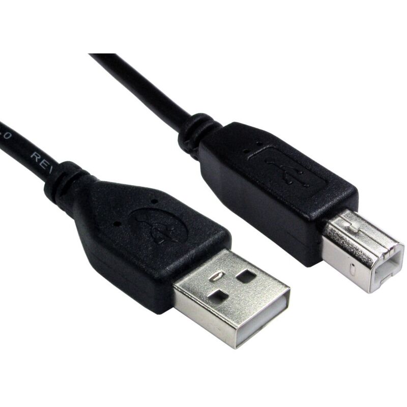 Câble USB RS PRO, USB B mâle vers USB-A mâle, 4.5m ( Prix pour 1 )