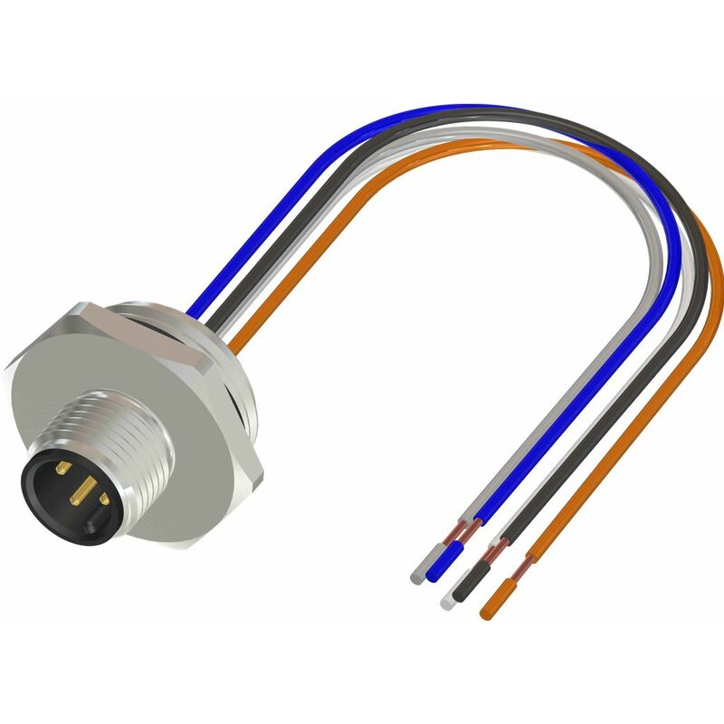 Câble d'actionneur RS PRO 5 conducteurs , M12 Mâle vers , 500mm ( Prix ...