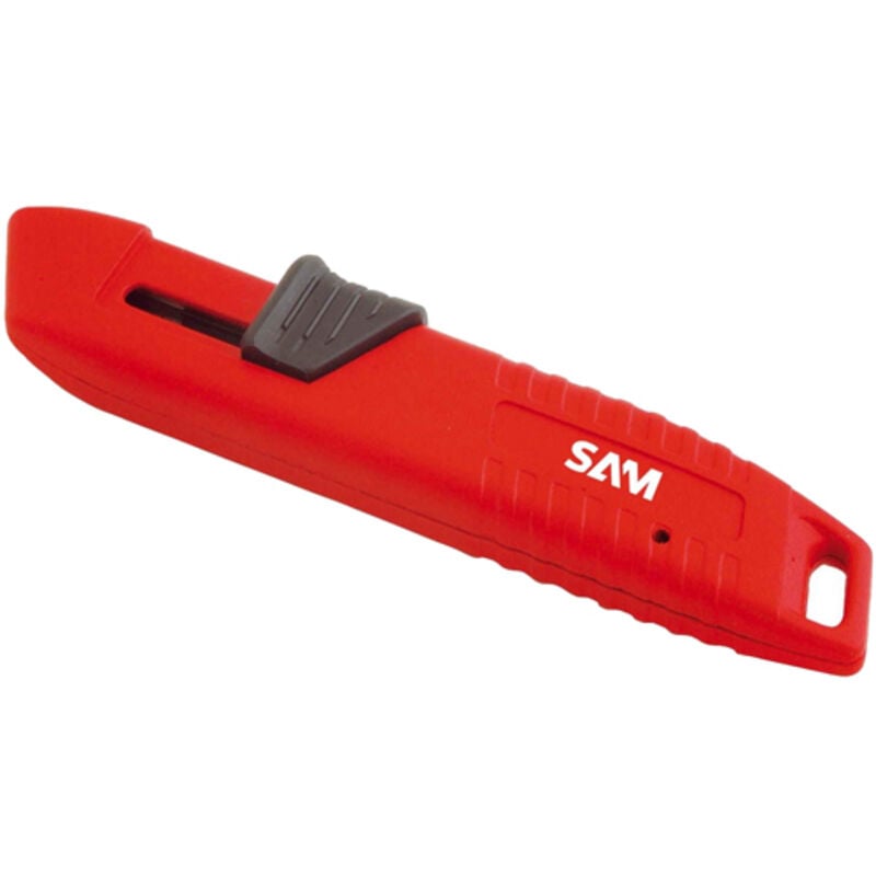 Cutter, Sécurisé Rétractable lame Rétractable, 165mm ( Prix pour 1 )