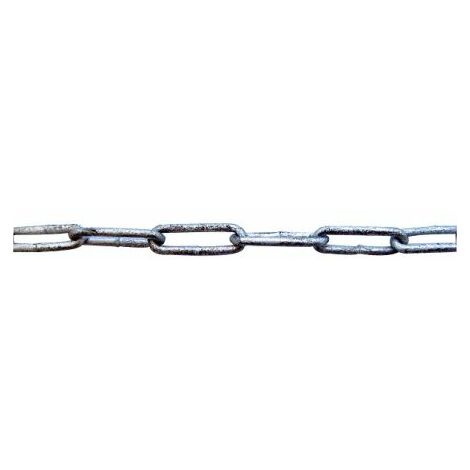 Maillon de chaîne de liaison, Acier Galvanisé, dia. 3mm ( Prix pour 1 )