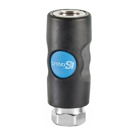 Raccord rapide de sécurité PREVOST, Filetage vers Femelle G 1/4 Femelle 1/4pouces ISO B8 en ...