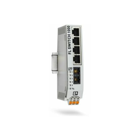 Switch Ethernet Phoenix Contact 4 Ports RJ45, 10/100Mbit/s 24V c.c ...
