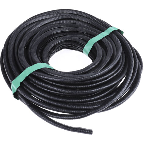 Protection de bordure RS PRO en PVC noir, 20m x 12 mm x 9mm ( Prix pour ...