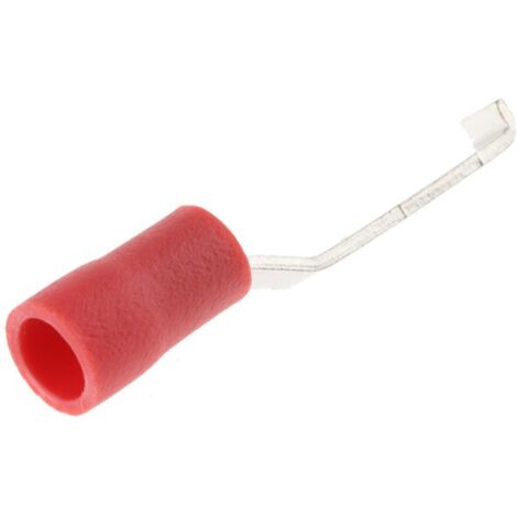 Cosse à sertir type languette, 3mm x 0.75mm, Rouge 16AWG 1.5mm² 22AWG 0 ...
