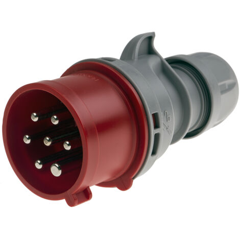 Connecteur industriel Scame Optima Mâle, 6P + E, 16A, 415 V, Montage ...