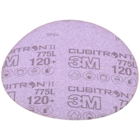 Disque abrasif 3M 775L Cubitron™ II, P120, Ø 150mm, par 50