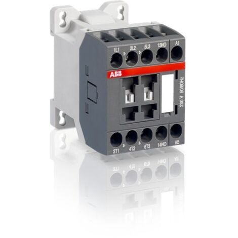 Contacteur ABB, 3 pôles , 3 NO + 1 NF, 15,7 A, 24 V, 7,5 kW ( Prix pour Boîte de 1 )