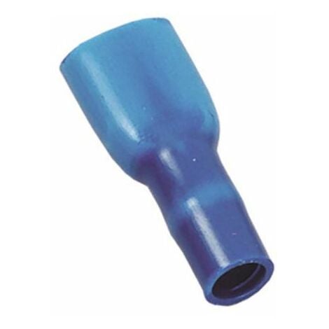 Cosse faston MECATRACTION, C100SQBP6,35TH2, Isolé, Bleu, série : S