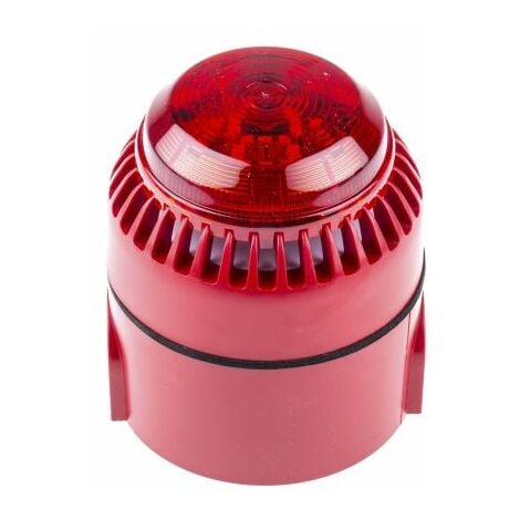 Combiné balise/sirène Eaton série Eaton Fulleon, lentille Rouge à LED, 928 V c.c. ( Prix pour 1 )