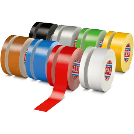 Ruban adhésif toilé Tesa 4651, Vert, 50m x 19mm, Tissu avec revêtement ...