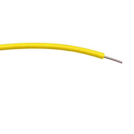 Fils de câblage RS PRO, 0,3 mm², Jaune, 100m, 1 000 V c.a. ( Prix pour Bobine de 100 Mètres )