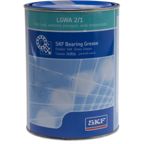 Graisse Complexe de lithium, Huile minérale SKF LGWA 2, Boîte de 1 kg ( Prix pour 1 )