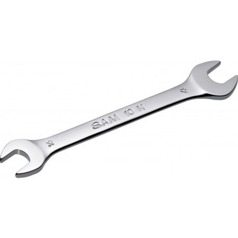 Clé plate SAM, Ouverture 1/4 in, 5/16 in, Long. 124 mm ( Prix pour 1 )