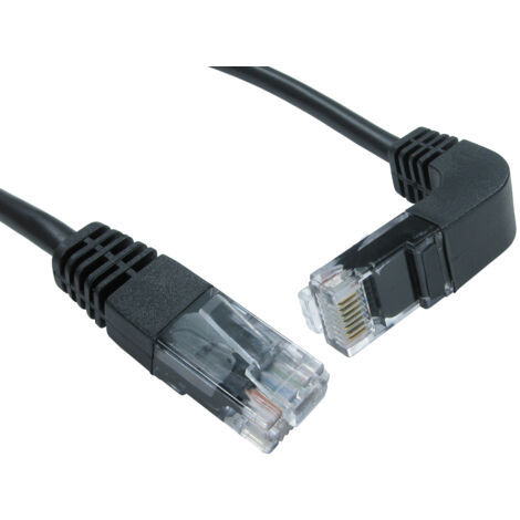 Câble Ethernet catégorie 5e UTP RS PRO, Noir, 1m PVC Avec connecteur ...