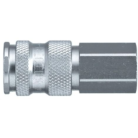 Raccord rapide pneumatique Legris, Filetage femelle vers Femelle 1/4 in Female 23mm 1/4pouces ...