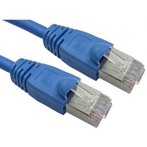 Câble Ethernet catégorie 6 FTP RS PRO, Bleu, 30m LSZH Avec connecteur ...