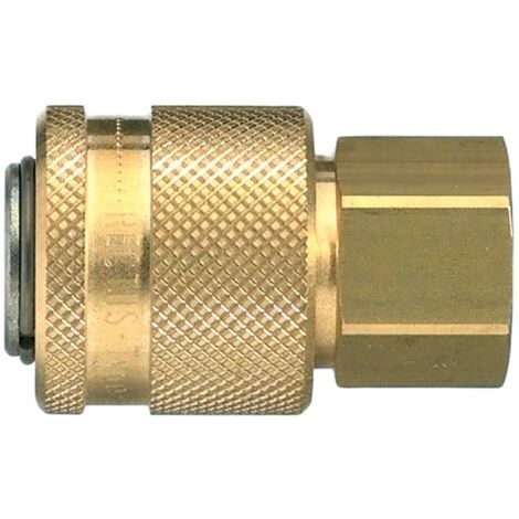 Raccord rapide pneumatique Legris, Filetage femelle vers Femelle 1/2 in Female 30mm 1/2pouces ...