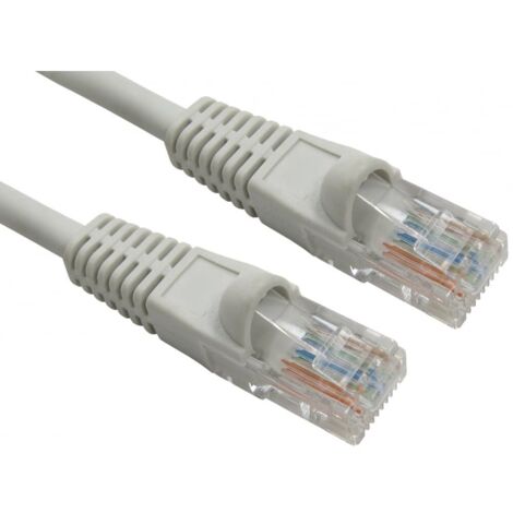 Câble Ethernet catégorie 6 UTP RS PRO, Gris, 1m LSZH Avec connecteur ...