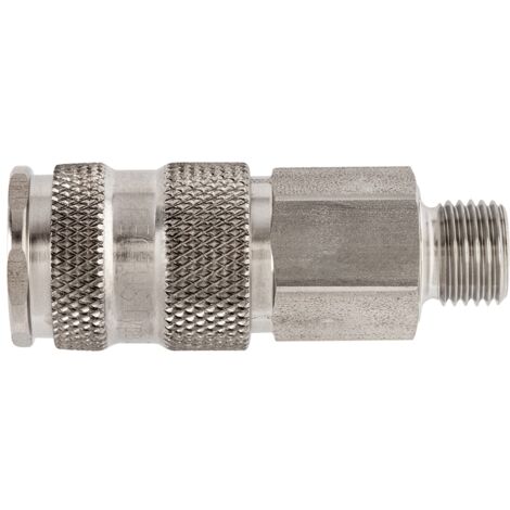 Raccord rapide pneumatique Legris, Filetage Mâle vers Mâle 1/4 in Male ...