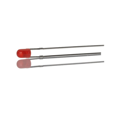 LED Rouge, Traversant, 3 mm, 1,6 2,6 V