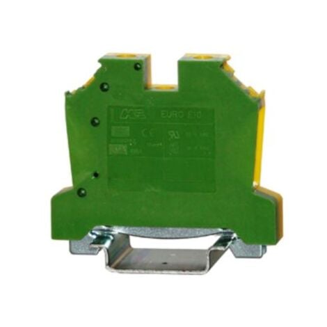 Bloc de mise à la terre Rail DIN, 1 voie voies , raccordement Cage à ...