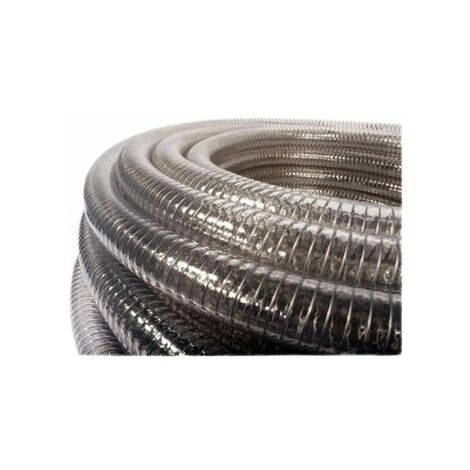 Tuyau Transparent RS PRO, diam. 20mm, long. 5m, pour Domaine agricole, Domaine alimentaire ...