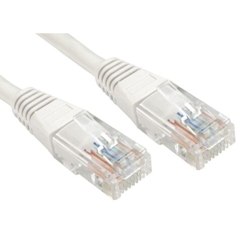 Câble Ethernet catégorie 6 U/UTP RS PRO, 10m PVC Avec connecteur ( Prix ...