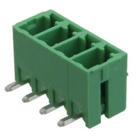 Bornier pour CI RS PRO 4 contacts 1 rangée(s) pas de 3.81mm ( Prix pour 1 )