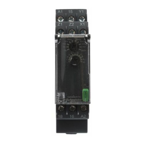 Relais temporisé Schneider Electric RE22 R1, 24 240V c.a. / V c.c ...