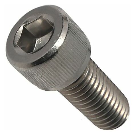 Vis 6 pans Prise femelle, 1-8pouce x 2 1/2pouce, en Acier ( Prix pour ...