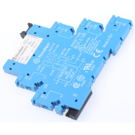 Relais d'interface 110 125V c.a. / V c.c., 1 RT, montage Rail DIN ...