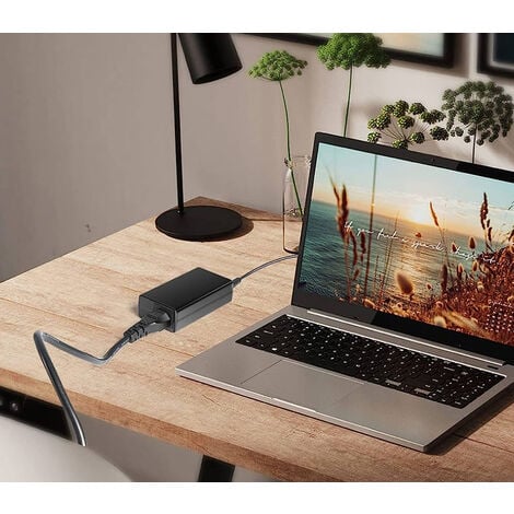 Alimentatore Caricatore PC Portatile Trasformatore di Corrente 220-240V ...