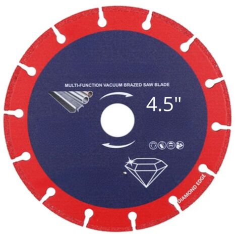 Disco Diamantato Segmentato Smerigliatrice 4.5" 115mm Lama Taglio Flex