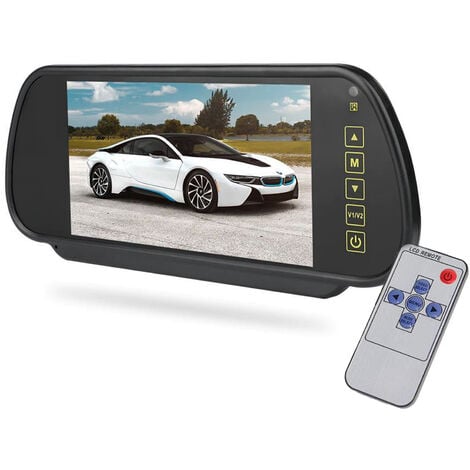 Monitor Specchietto Retrovisore 7 " pollici per Retromarcia per Auto Camper