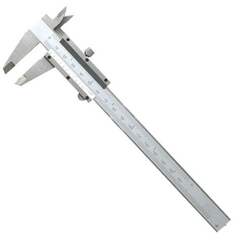 Calibro Corsoio Manuale 6" 150mm Micrometro Rileva Precisione Spessore ...