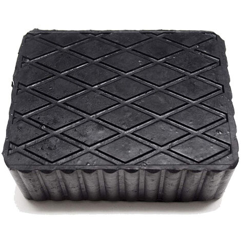 Tampone Gomma Blocco Rettangolo 30x120x160mm Appoggio Ponte Elevatore ...