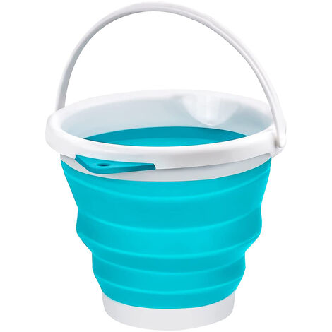 Secchio Pieghevole 10L Richiudibile Secchiello Multiuso Salvaspazio Con ...