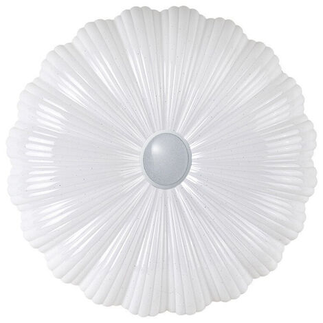 Plafoniera LED 36W Luce Fredda Fiore Soffitto Moderno Glitter Cameretta 506