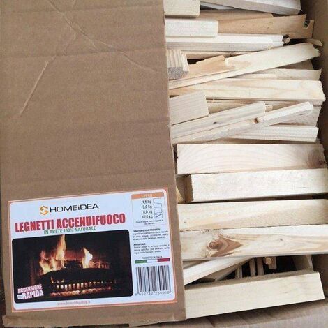 100 kg legnetti accendifuoco in abete in offerta
